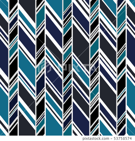 Stylish Line Pattern-Seamless - Stock Illustration [53758574] - PIXTA