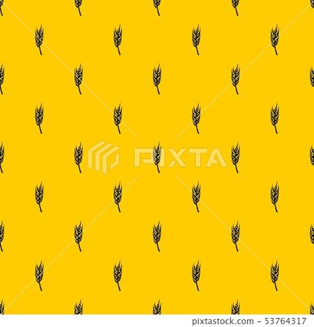 Barley spike pattern vector - Stock Illustration [53764317] - PIXTA