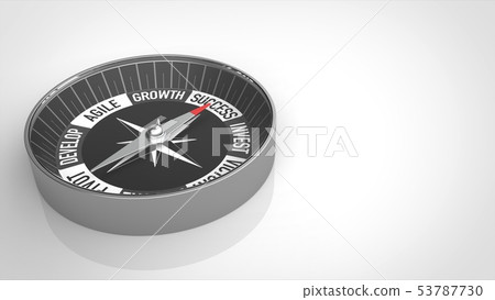 Compass success left - Stock Illustration [53787730] - PIXTA