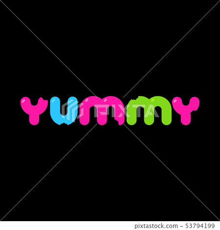 yummy logo template - Stock Illustration [53794199] - PIXTA