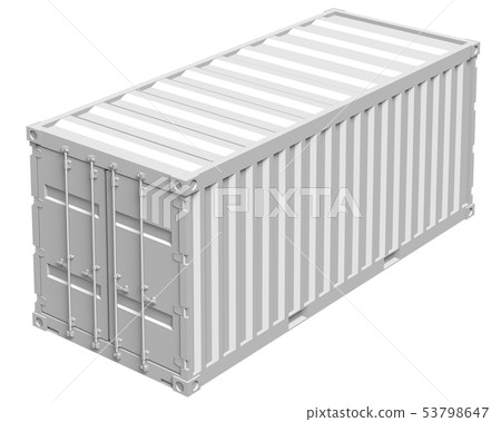 20 feet container - Stock Illustration [53798647] - PIXTA