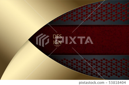 Red geometric abstract textural background with... - Stock Illustration ...
