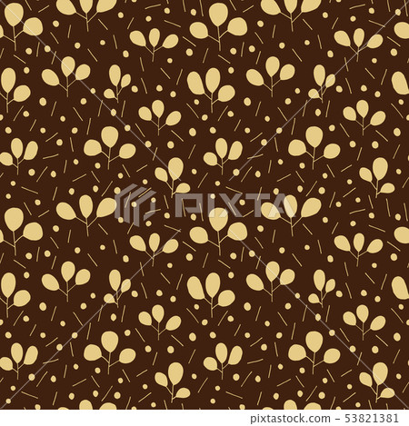 Organic pattern - seamless - Stock Illustration [53821381] - PIXTA