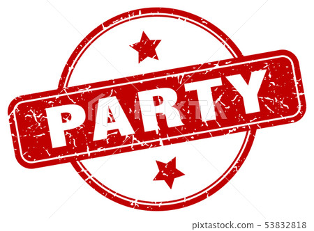 party sign - Stock Illustration [53832818] - PIXTA