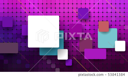 Vector abstract pixel or geometric pattern - Stock Illustration ...