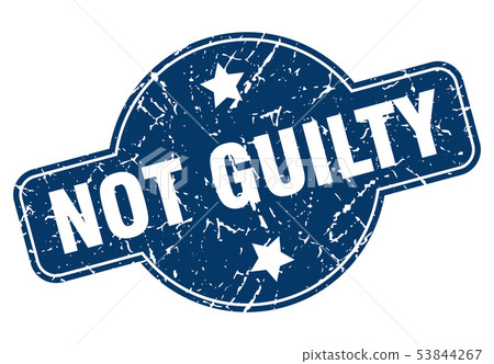 not guilty sign - Stock Illustration [53844267] - PIXTA