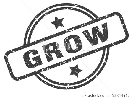 grow stamp - Stock Illustration [53844542] - PIXTA