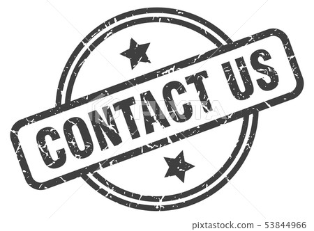 contact us stamp - Stock Illustration [53844966] - PIXTA