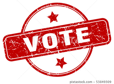 vote sign - Stock Illustration [53849309] - PIXTA