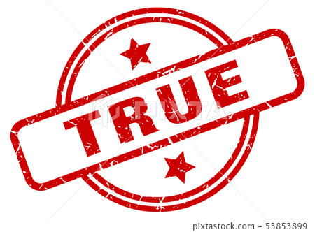 true - Stock Illustration [53853899] - PIXTA
