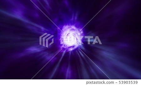 A seamless of interstellar travel through a... - Stock Illustration ...