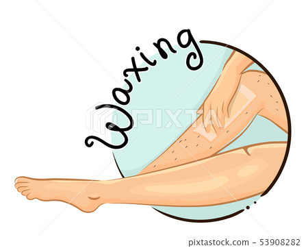 Leg Waxing Icon Illustration-插圖素材 [53908282] - PIXTA圖庫