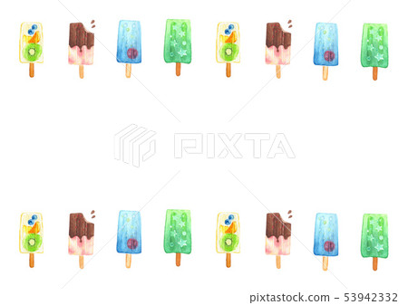 Ice lolly illustration 02 - Stock Illustration [53942332] - PIXTA
