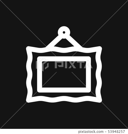 Frame icon vector, frame icon for logo, web and - Stock Illustration ...