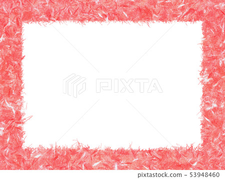 Cloud Paper-Frame-Red-Transparent - Stock Illustration [53948460] - PIXTA