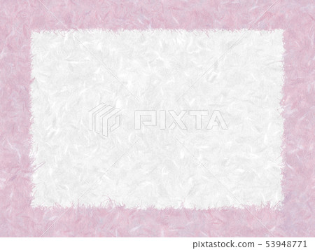 Cloud Paper-Frame-Purple-White - Stock Illustration [53948771] - PIXTA