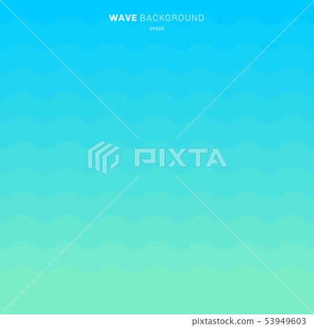 Abstract blue gradient color waves stripes pattern - Stock Illustration ...