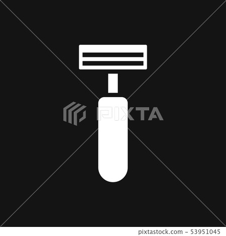 Razor icon vector sign symbol for design - Stock Illustration [53951045 ...