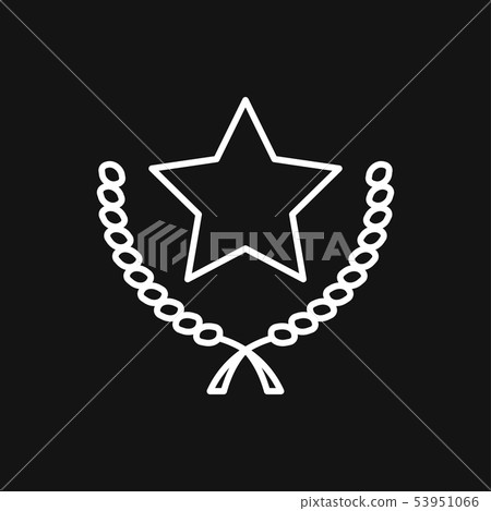 Prize icon vector sign symbol for design - Stock Illustration [53951066 ...