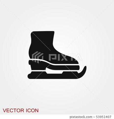 Skating icon vector sign symbol for design - Stock Illustration ...