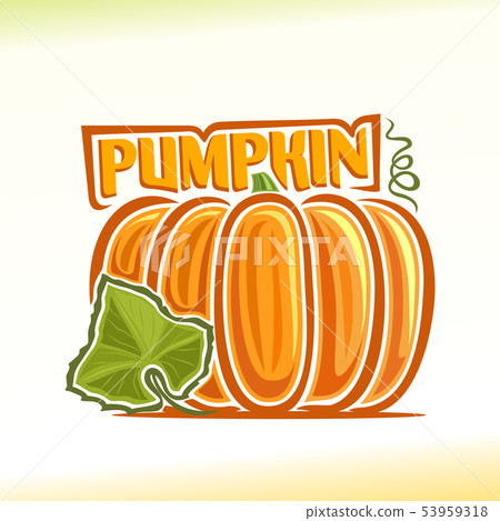 Vector logo for pumpkin - Stock Illustration [53959318] - PIXTA