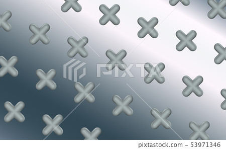 Rounded three-dimensional objects metal - Stock Illustration [53971346 ...