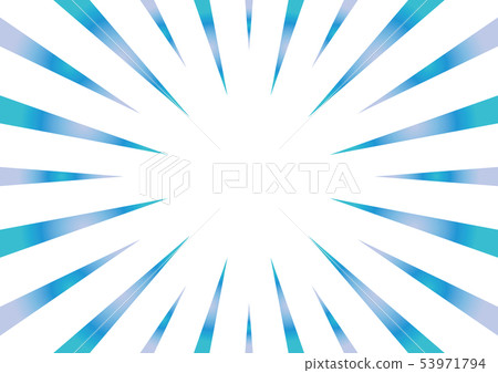Background material of radial line of... - Stock Illustration [53971794 ...