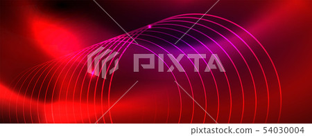 Shiny glowing design background, neon style... - Stock Illustration ...
