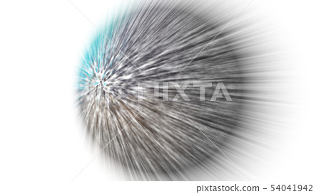 Sphere light blast effect composed of CG... - Stock Illustration ...