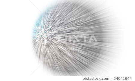 Sphere light blast effect composed of CG... - Stock Illustration ...