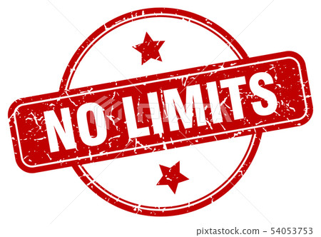 no limits sign - Stock Illustration [54053753] - PIXTA