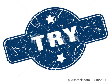 try sign - Stock Illustration [54054110] - PIXTA