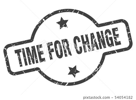 time for change sign - Stock Illustration [54054182] - PIXTA