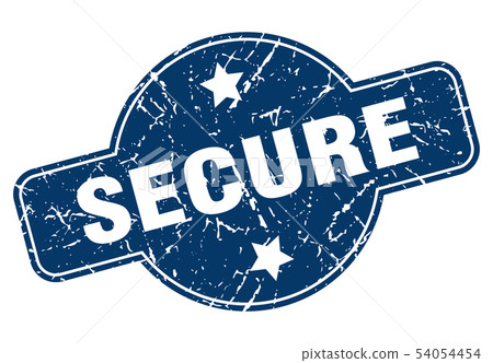 secure sign - Stock Illustration [54054454] - PIXTA