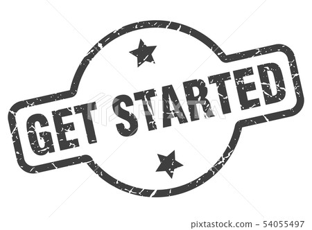get started sign - Stock Illustration [54055497] - PIXTA