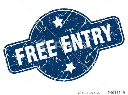 free entry sign - Stock Illustration [54055549] - PIXTA