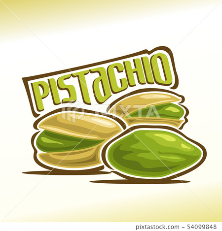 Vector logo for pistachio - Stock Illustration [54099848] - PIXTA
