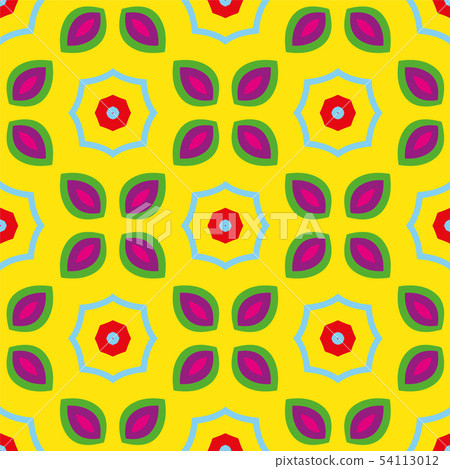 Vector seamless pattern. - Stock Illustration [54113012] - PIXTA