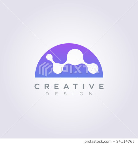 Logo Design Vector Symbol Icon Ball Circle - Stock Illustration ...