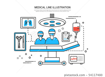 Operating table, surgery, doctor, medical,... - Stock Illustration ...