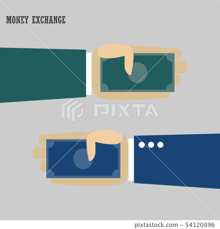 Infographic money exchange vector, currency - Stock Illustration ...