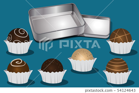 cup chocolate with steel box - Stock Illustration [54124643] - PIXTA