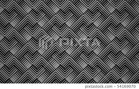 Abstract geometric pattern with stripes, lines. - Stock Illustration ...