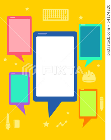 Mobile Apps Development Talk Illustration - Stock Illustration ...
