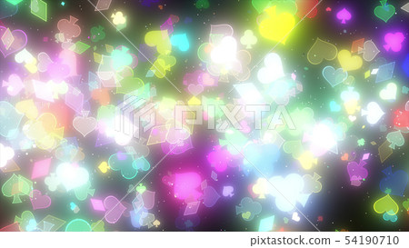 Sparkly Particle Effect Playing Card Mark - Stock Illustration ...