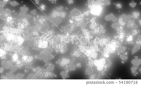 Sparkly Particle Effect Playing Card Mark - Stock Illustration ...