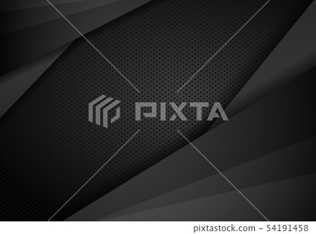 Tech dark design with perforated metal texture. - Stock Illustration ...