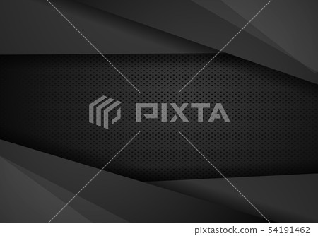 Black contrast tech arrows background. Vector - Stock Illustration ...