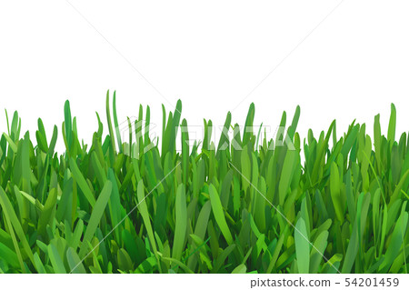 Green grass nature. plants lawn. 3d rendering... - Stock Illustration ...