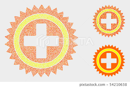Pixel Vector Medical Cross Icons - Stock Illustration [54210638] - PIXTA